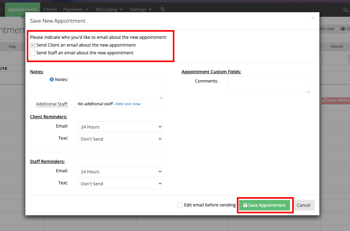 Adding Attendees to a Class Session – TimeTap