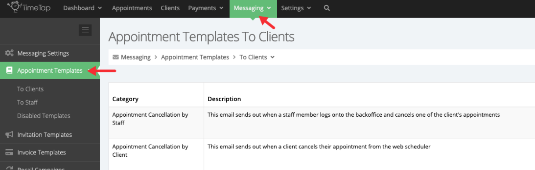 Sharing Virtual Meeting Information For Appointments Scheduled at Virtual Locations – TimeTap