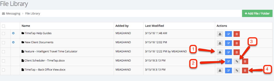 File Library – TimeTap