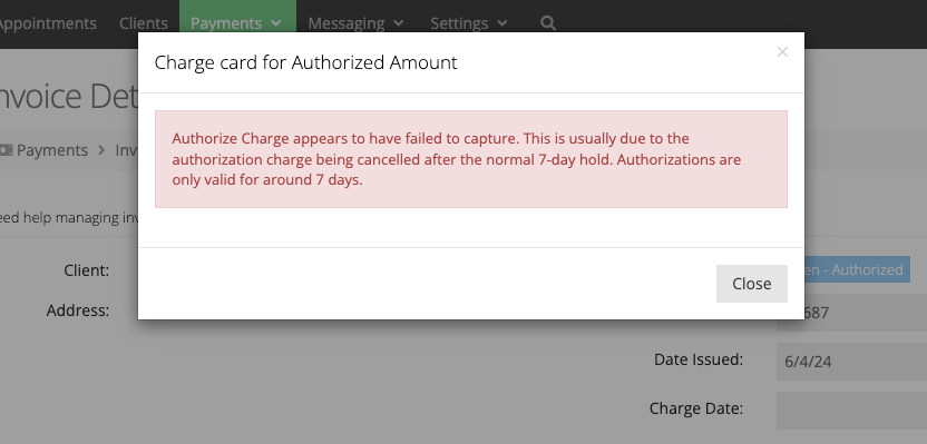 Card Pre-Authorization – TimeTap