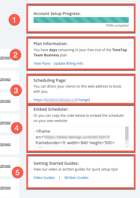 About the Setup Guide – TimeTap