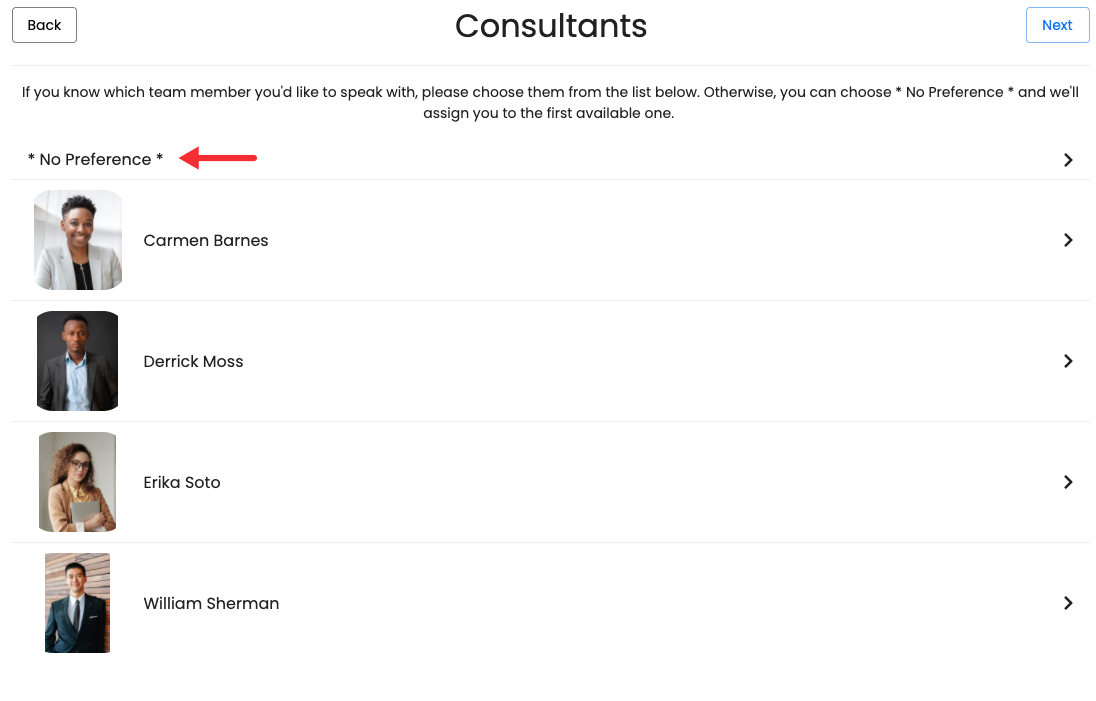 Staff Panel Settings – TimeTap