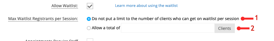 Waitlist for Services and Classes – TimeTap