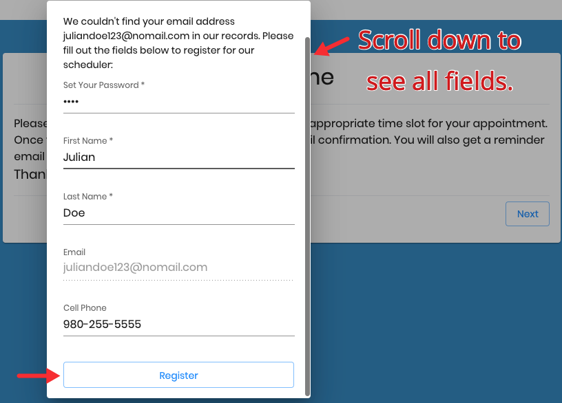 Client Login – TimeTap